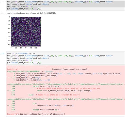 indexerror too many indices for tensor of dimension · issue 5070