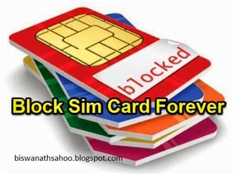 Biswanath Sahoo How To Block A SIM Card