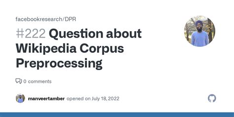 Question About Wikipedia Corpus Preprocessing Issue 222