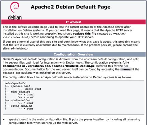 Installing Apache On Debian 10