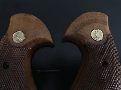 Colt Python Grips Original Circa Vintage