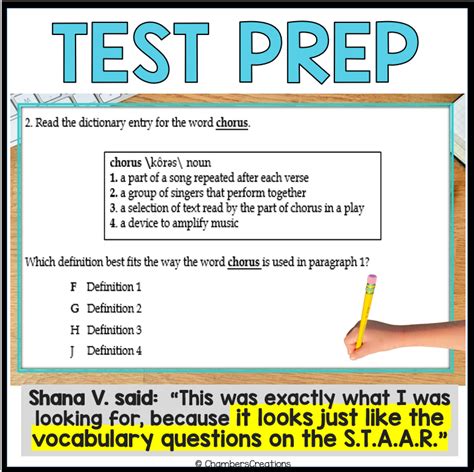 Dictionary Skills Context Clues Staar Prep Tek 6 2e Lesson 1 Made By Teachers