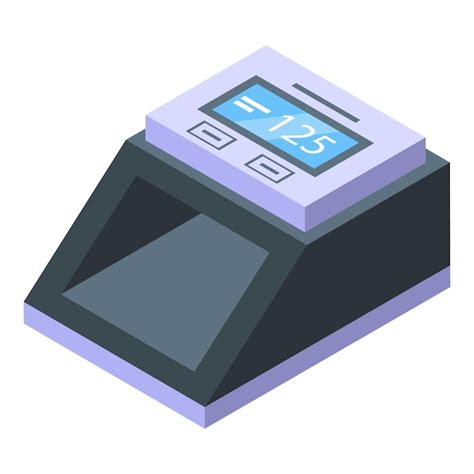 Premium Vector Money Currency Detector Icon Isometric Vector Credit