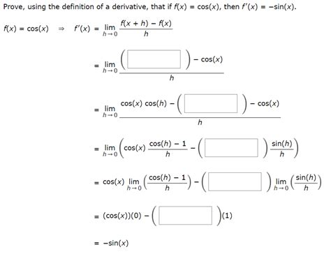Solved Prove Using The Definition Of A Derivative That If Chegg Com