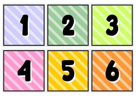 pick a number between 1 through 6