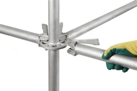 Hot Dipped Galvanized Silver Wedge Lock Scaffolding System For