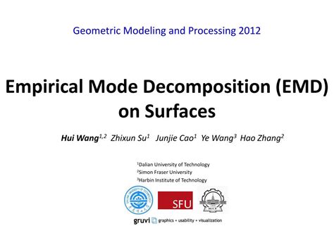 Ppt Empirical Mode Decomposition Emd On Surfaces Powerpoint Presentation Id6907192