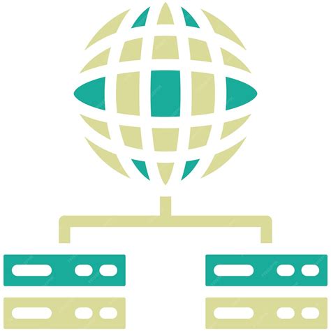 Premium Vector World Data Icon Vector Icon Illustration Of Networking And Data Sharing Iconset
