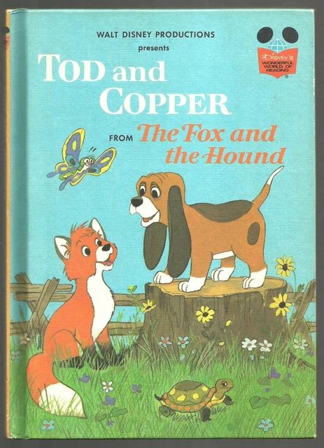 Disneys Wonderful World Of Reading Book Tod And Copper The Fox And The Hound £3 00 Picclick Uk