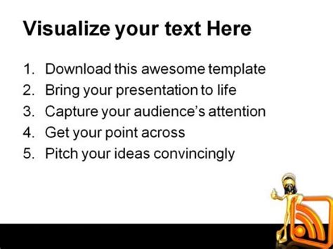 Rss Protection Symbol Powerpoint Templates And Powerpoint Backgrounds 0811