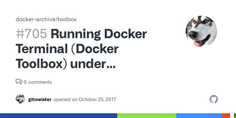 Running Docker Terminal Docker Toolbox Under Windows Error Checking Status On Default