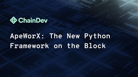 Apeworx Smart Contract Developer Framework With Vyper And Python First