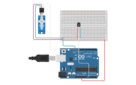 Circuit Design Air Conditioner Tinkercad