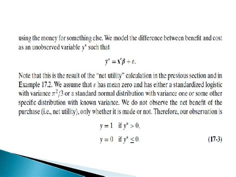 discrete models types of discrete models binary models
