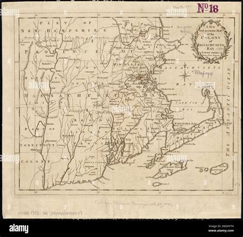 A New And Accurate Map Of The Colony Of Massachusets Bay In North