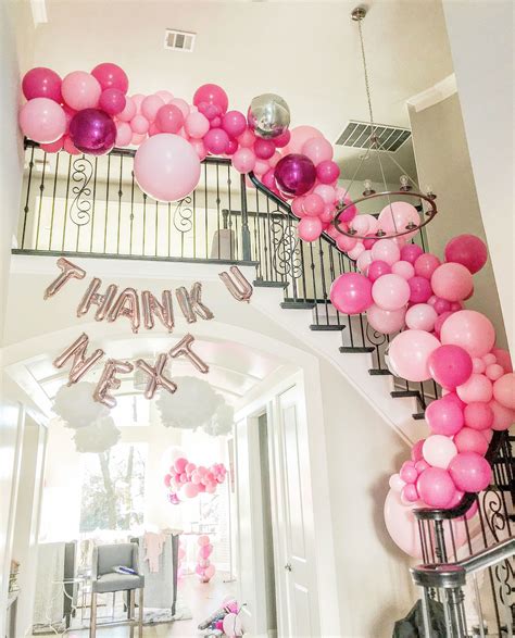 Thank You Next Ariana Grande Party Balloon Decorations Balloon