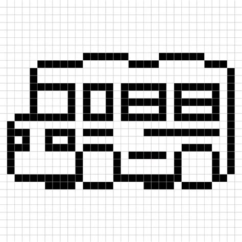 How To Make A Pixel Art Bus Mega Voxels