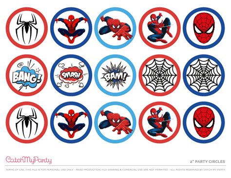 Download These Fantastic Free Spiderman Party Printables The Catch