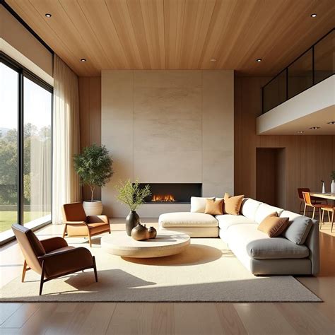 Sunset Sanctuary Embracing Warm Modernism In 2025 Modern Home