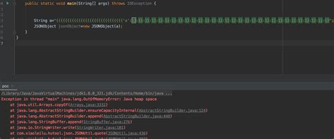 Find A Outofmemoryerror Which May Lead To Dos In Hutool Json · Issue 2747 · Chinabugotech