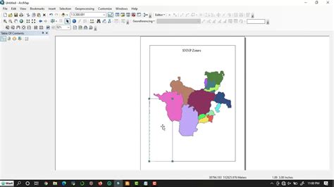 How To Insert Title Legend North Arrow And Scale Bar In Maps Youtube