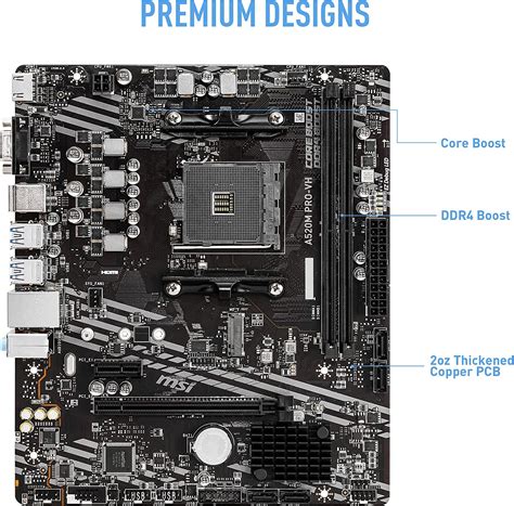 MSI A M PRO VH AMD Ryzen Motherboard Best Deal South Africa