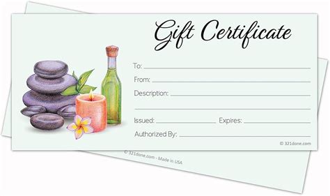 Free Printable T Certificates For Massage Download Free Printable