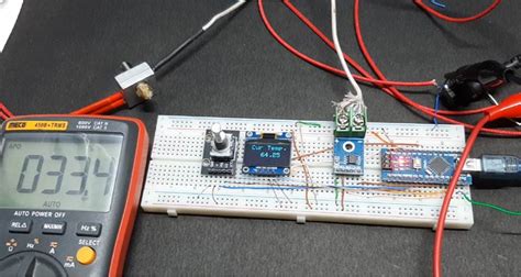 Arduino PID Temperature Controller Using MAX6675 K Thermocouple To