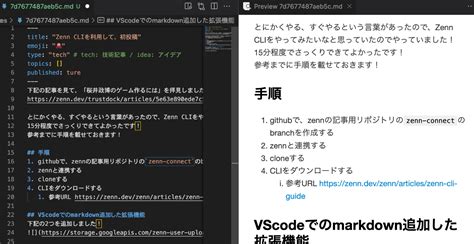 zenn cliを利用して初投稿したので、調べたことをまとめた