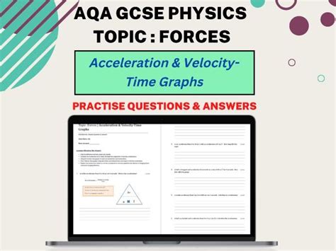 aqa gcse physics velocity time graphs and acceleration self assessment