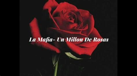 La Mafia Un Millón De Rosas Slowed Youtube Music