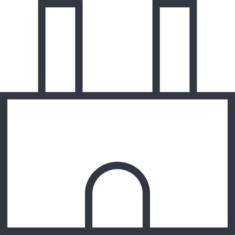 Building Generic Outline Icon