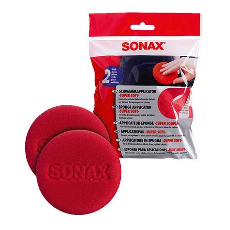 Sonax Sponge Applicator Super Soft 2 Per Pack Sonax Australia