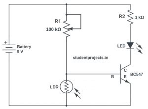 Automatic Night Light Using LDR Babe Projects