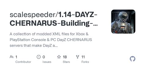 GitHub Scalespeeder 1 14 DAYZ CHERNARUS Building Hunting Farming Fishing Trading PvE Xml Mods
