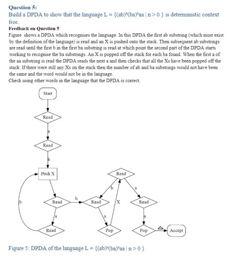 solved build a dpda to show that the language l