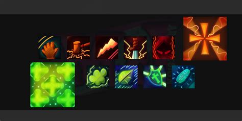 RPG Skills Icons GameDev Market