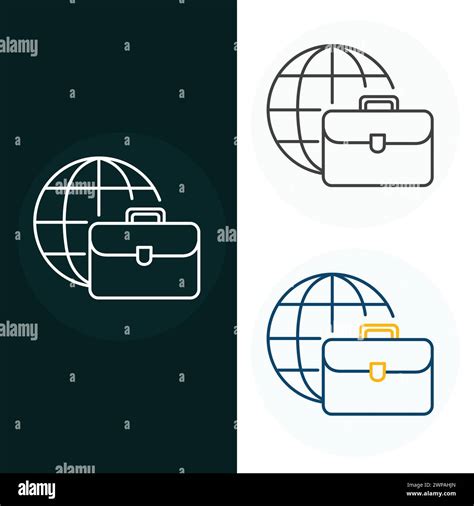 Global Supply Chain Illustration Stock Vector Images Alamy
