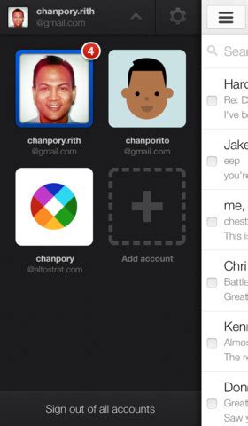 Gmail Updated Sleek UI Multiple Accounts Search Predictions