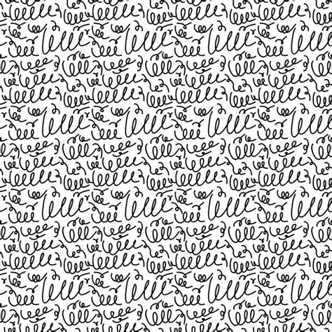 Premium Vector Hand Drawn Seamless Pattern Abstract Shape Design Of Texture Background