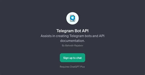 Telegram Bot Api Gpt And 2 Other Ai Tools For Telegram Bot Development