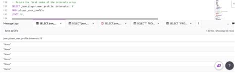 The Json Playground In Singlestoredb