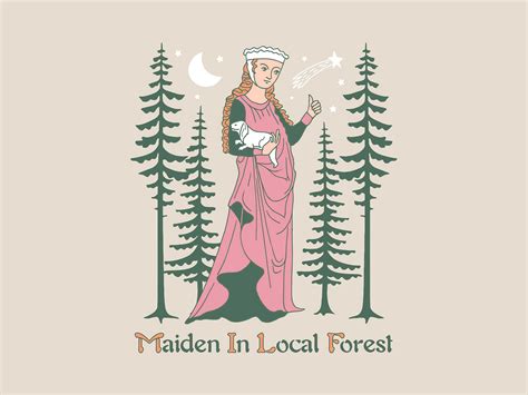 Maiden In Local Forest Milf By Kaeli Day On Dribbble