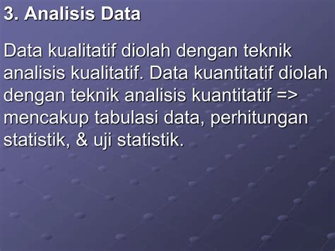 Pengolahananalisisdatadan Proses Metodologi Penelitianppt