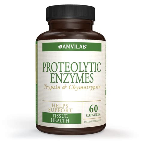 Buy Amvilab Proteolytic Enzymes Trypsin And Chymotrypsin Proteolytic