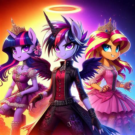 Mlp X Devil May Cry Twilight And Sunset Ai 3 By Tomartista On Deviantart