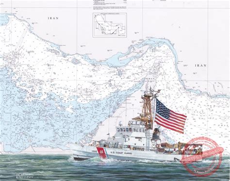 Uscgc Wrangell Wpb 1332 Chart Art Prints