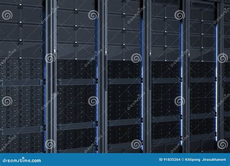 server computer cluster stock illustration illustration of cluster