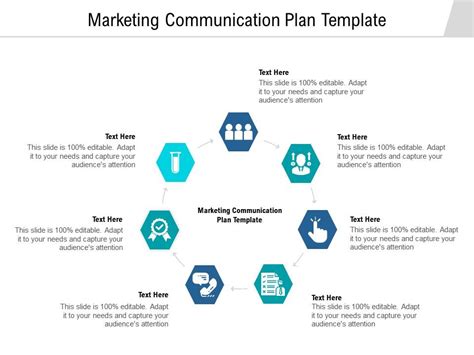 Marketing Communication Plan Template Ppt Powerpoint Presentation Layouts Graphics Cpb