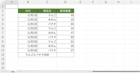 「excelのsumifs関数を使って複数条件をor条件で合計する方法」のexcelフォーマット無料ダウンロード｜office Hack